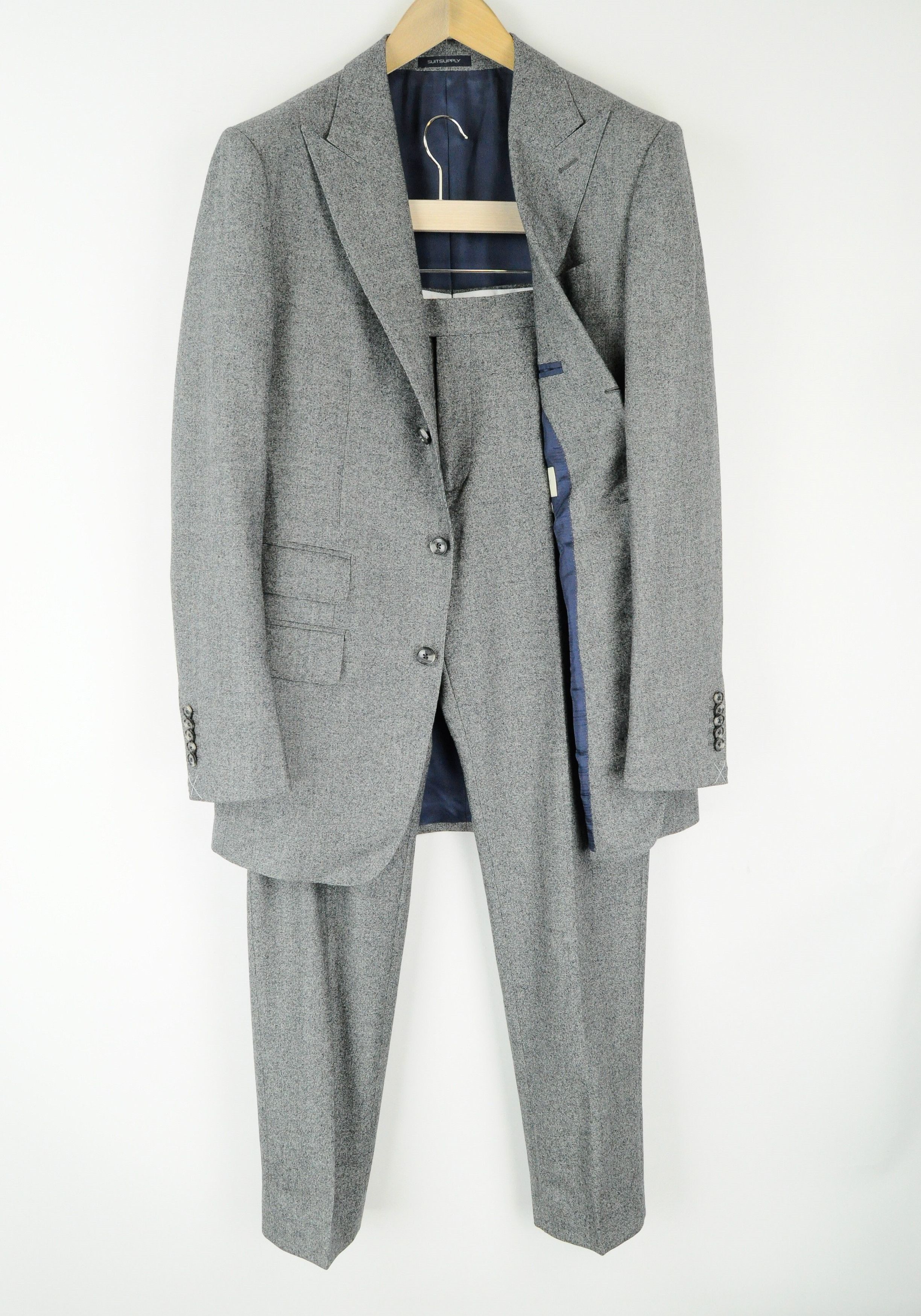 Suitsupply WASHINGTON UK40L Wool Extra Slim 2 Piece Suit 54504 | Grailed