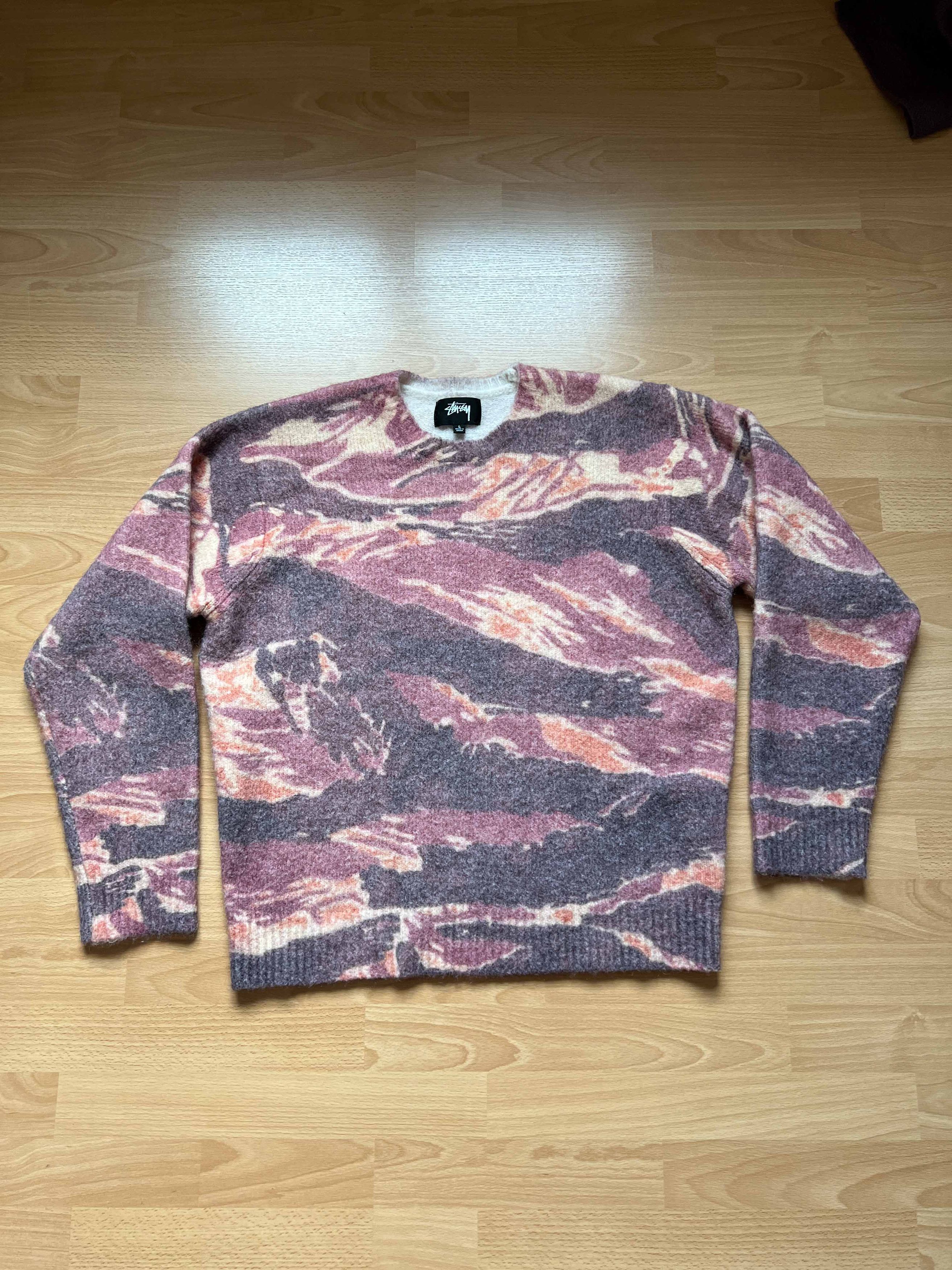 Stussy Stussy mohair knit sweater | Grailed