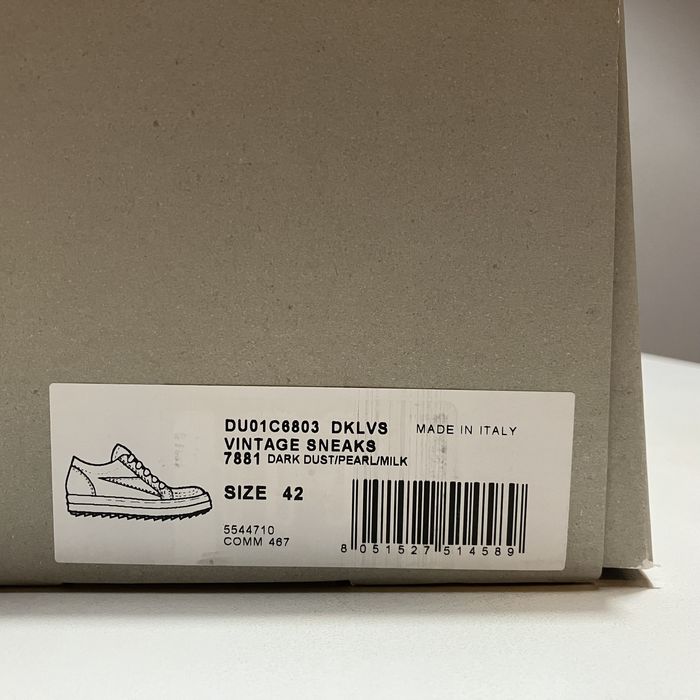 Rick Owens Drkshdw RICK OWENS DRKSHDW Vintage Sneaks Velour Vans Dust ...