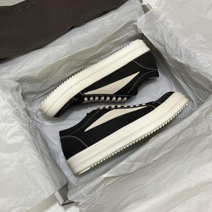 Rick Owens Drkshdw RICK OWENS DRKSHDW Vintage Sneaks Velour Vans Dust ...