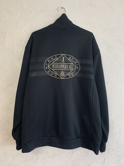 Adidas Vintage Adidas x Muhammad Ali Black Track Jacket | Grailed