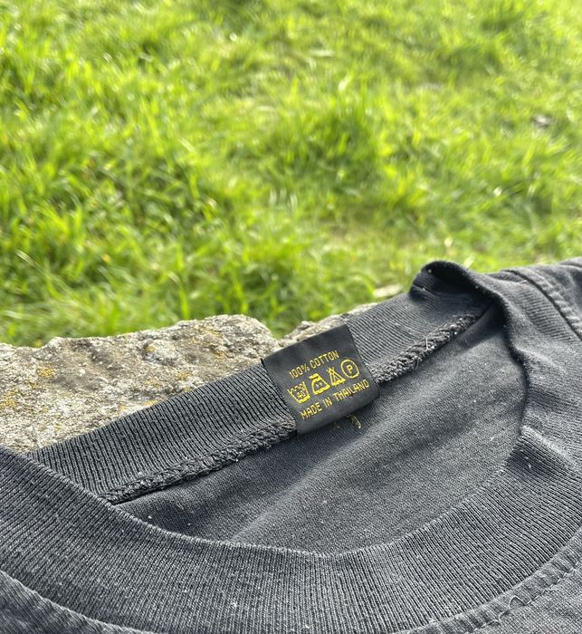 Vintage Vintage 90s Bob Marley Rasta Joint Face Double Print t shirt ...