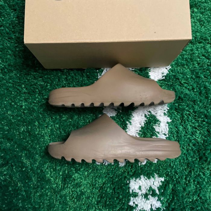 Adidas Yeezy Slides Earth Brown | Grailed