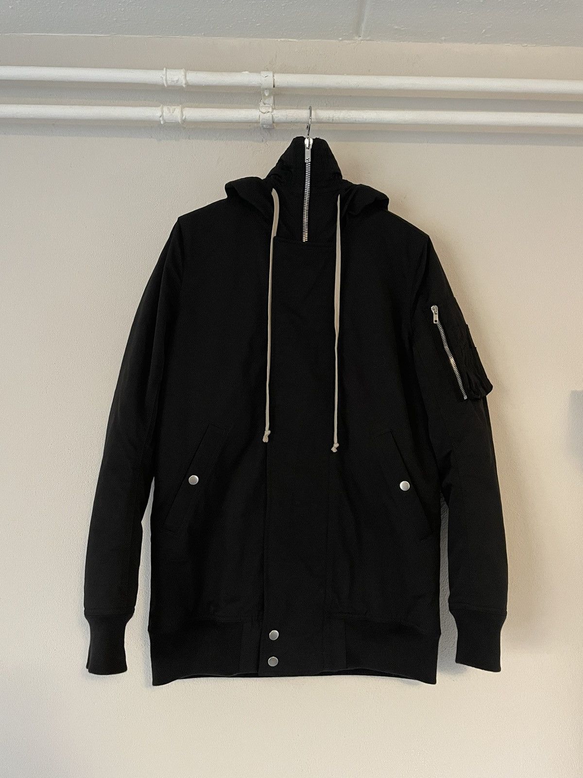 Rick Owens Drkshdw Exploder Hooded Bomber Jacket | Grailed