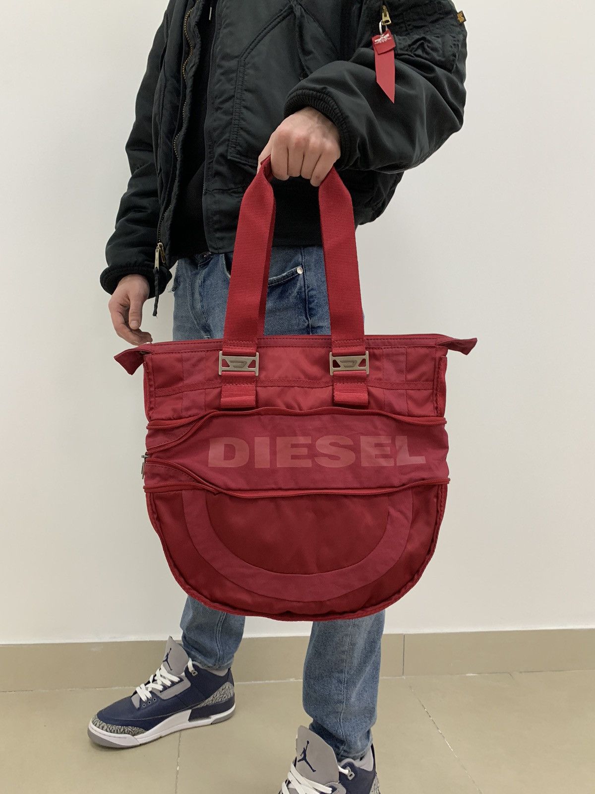 Diesel Diesel bag Vintage Y2K sling bag Diesel multi pocket bag | Grailed