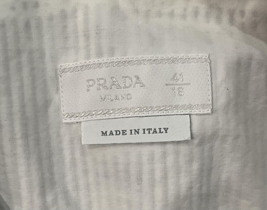 Prada Runway Prada Printed Stripe Shirt | Grailed
