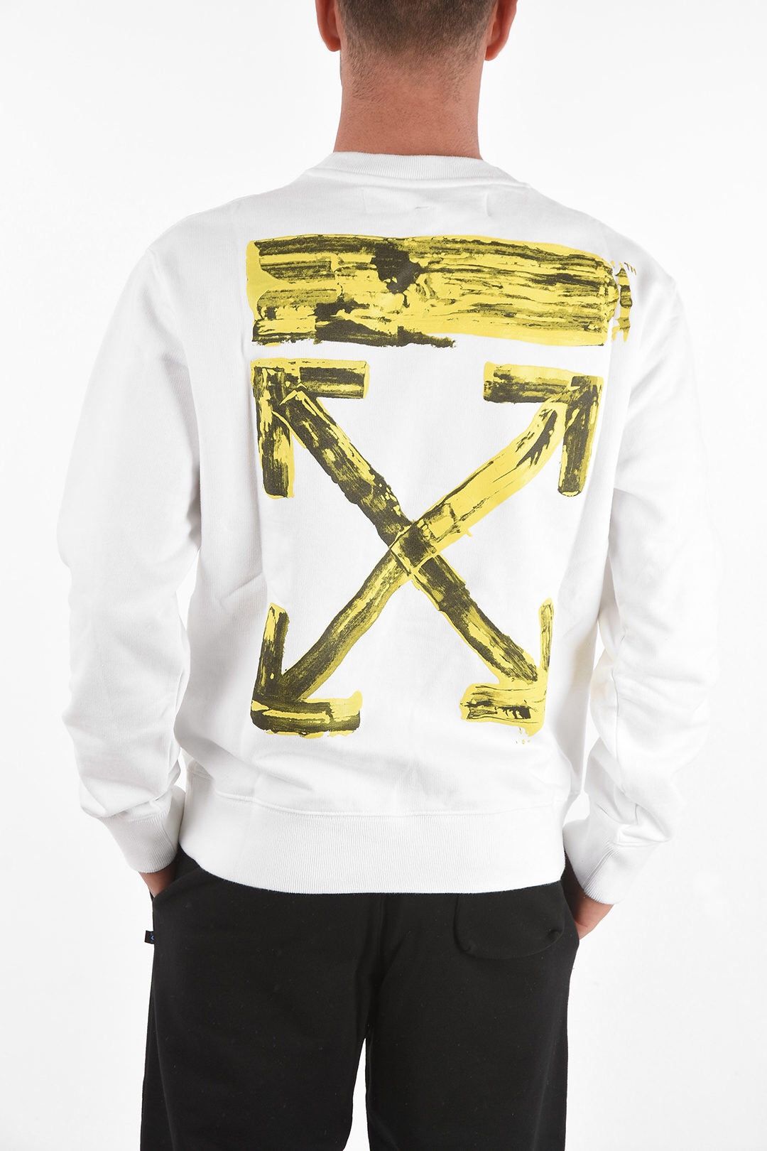 Off-White Off white acrylic sweatshirt | Grailed