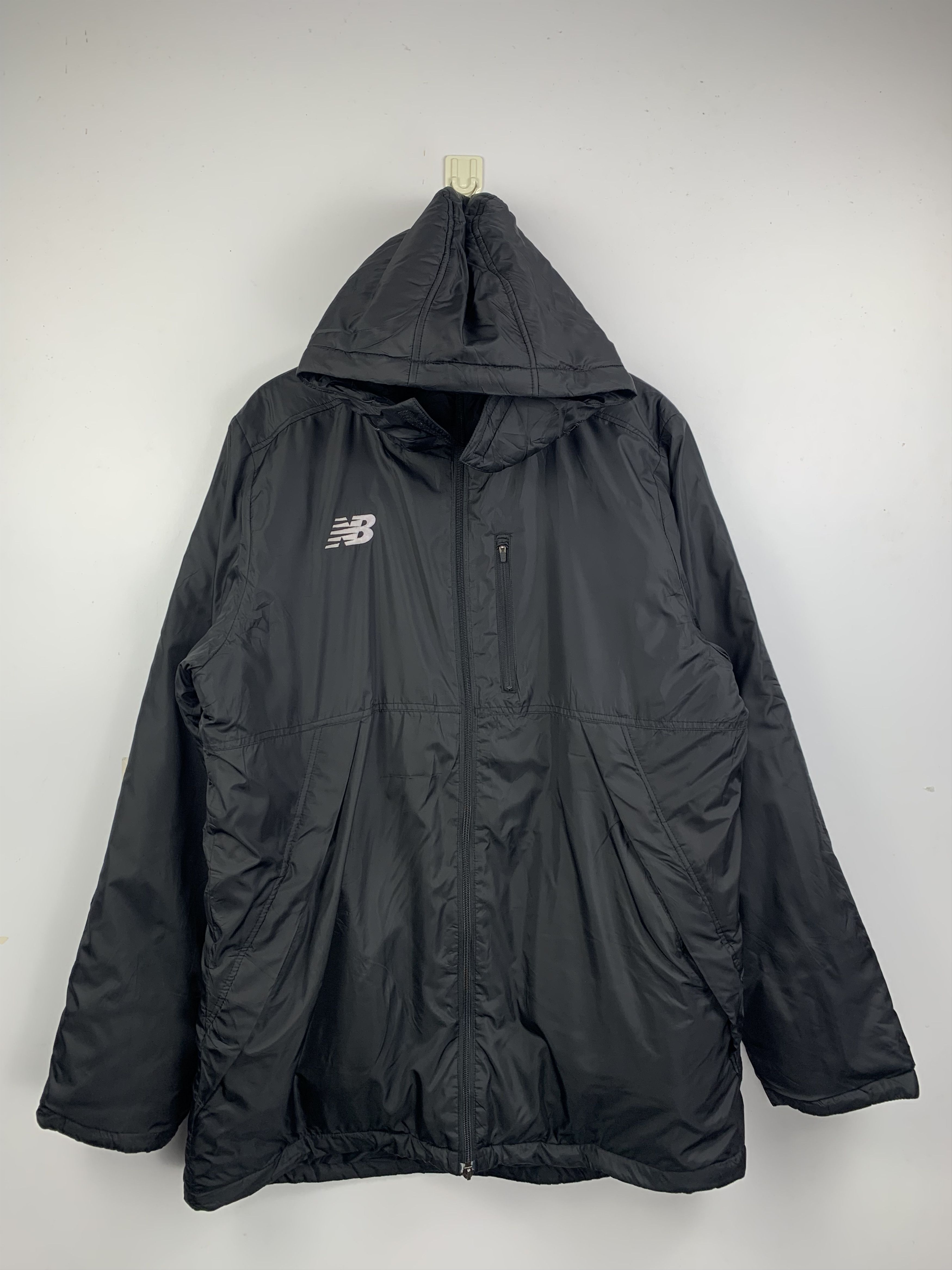New Balance Vintage NEW BALANCE Windbreaker Hoodie Jacket | Grailed