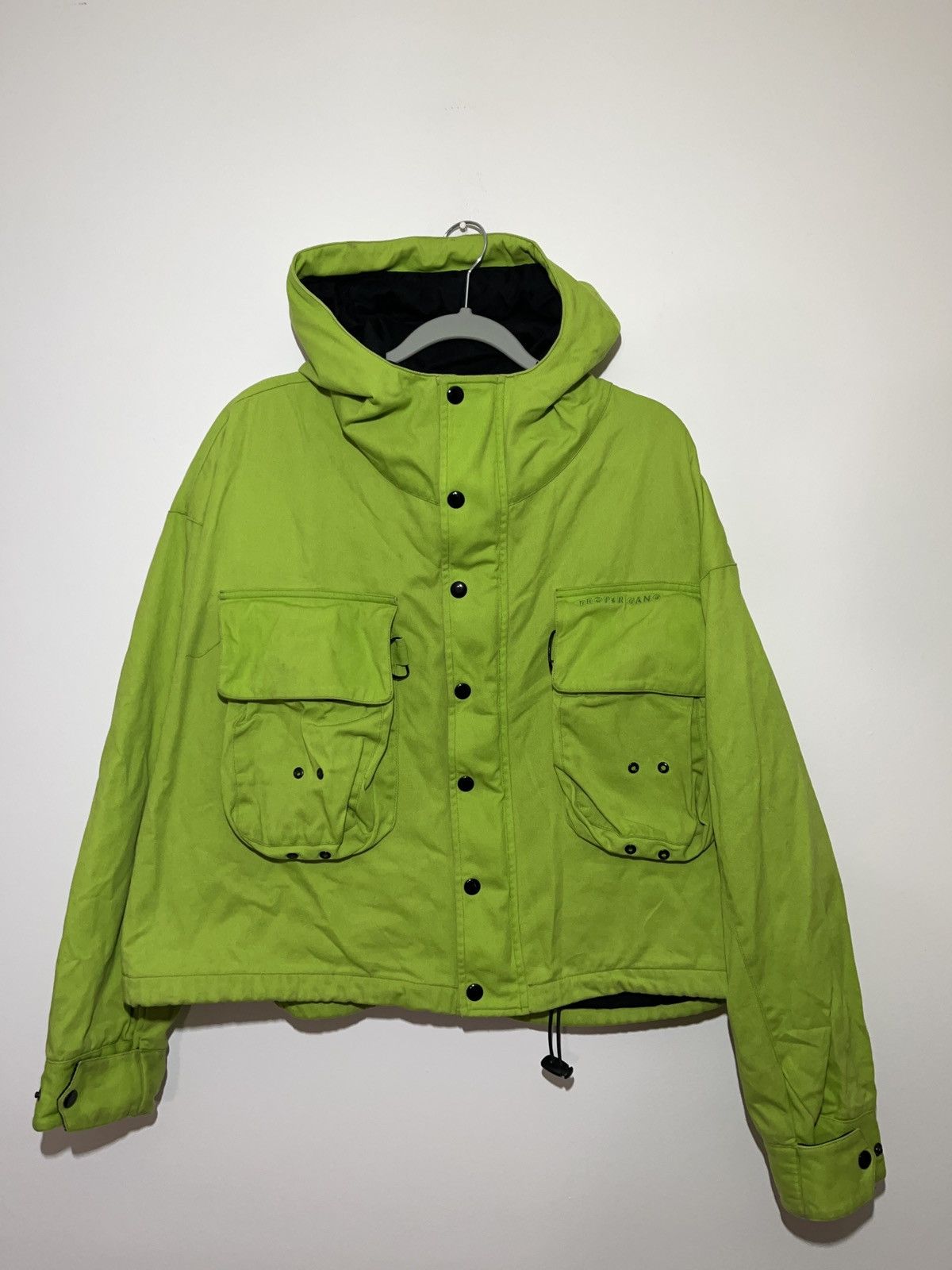 Made In Usa × Proper Gang × Streetwear Proper Gang crop cargo jacket ...