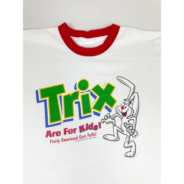 Vintage Vintage Y2K Trix Rabbit Cereal Promo T-Shirt XL Cartoon | Grailed