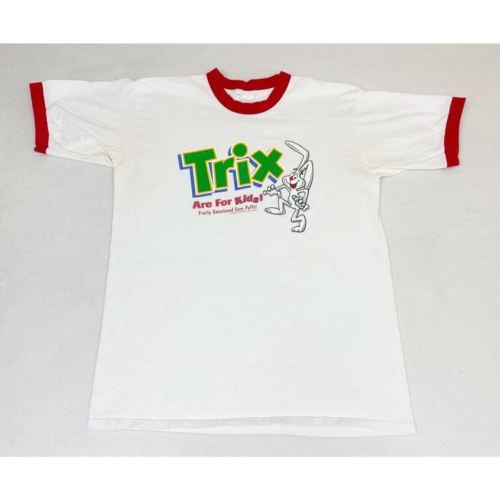 Vintage Vintage Y2K Trix Rabbit Cereal Promo T-Shirt XL Cartoon | Grailed