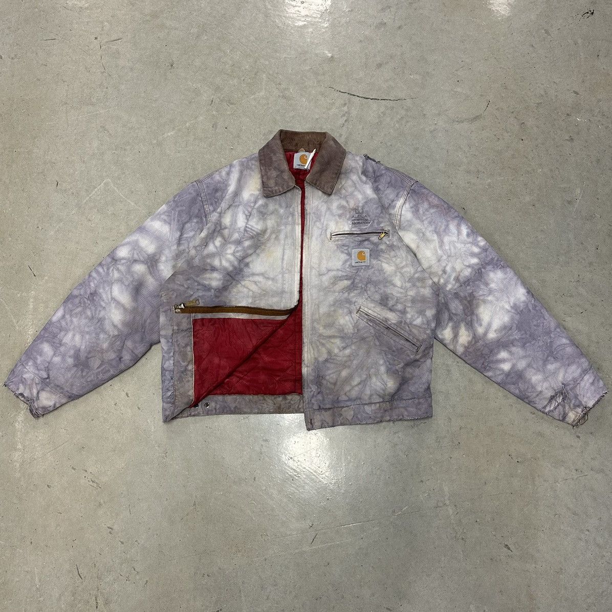 Carhartt × Streetwear × Vintage Vintage Detroit Carhartt Purple Dyed ...