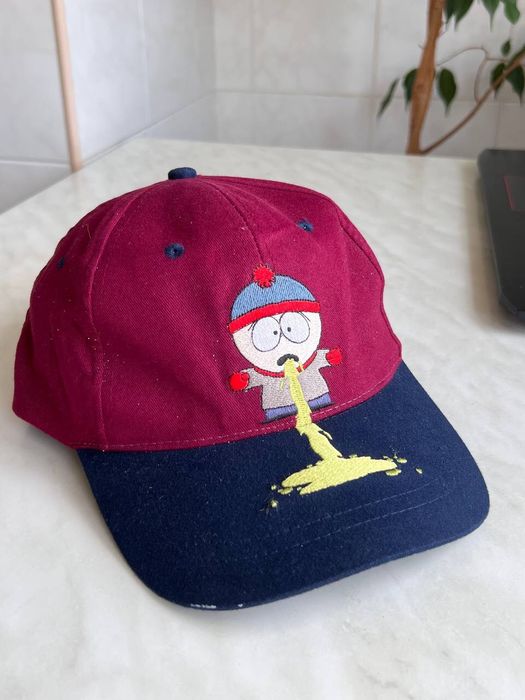 Vintage Rare Vintage South Park 1999 Stan Marsh vomits 𤮠Cap | Grailed Vintage Rare Vintage South Park 1999 Stan Marsh vomits 𤮠Cap | Grailed