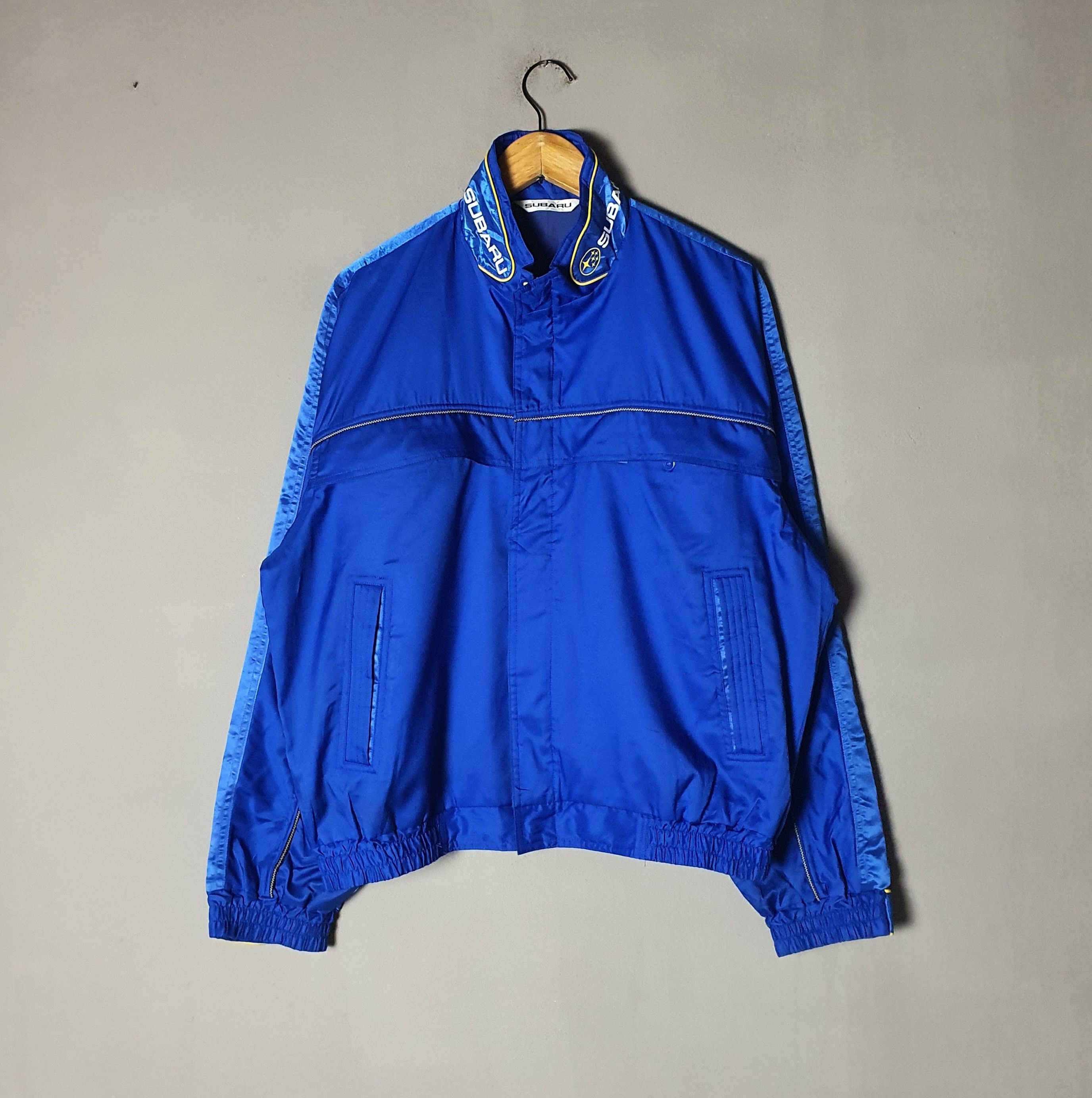 Vintage 90s SUBARU Jacket wrx sti trd jdm japan size Large | Grailed