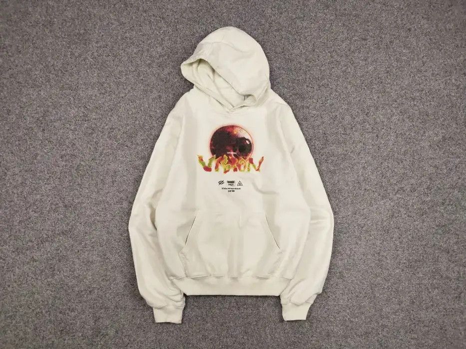 Vision Streetwear Vision Unseen Streetwear Oversize Hoodie Kanye West ...