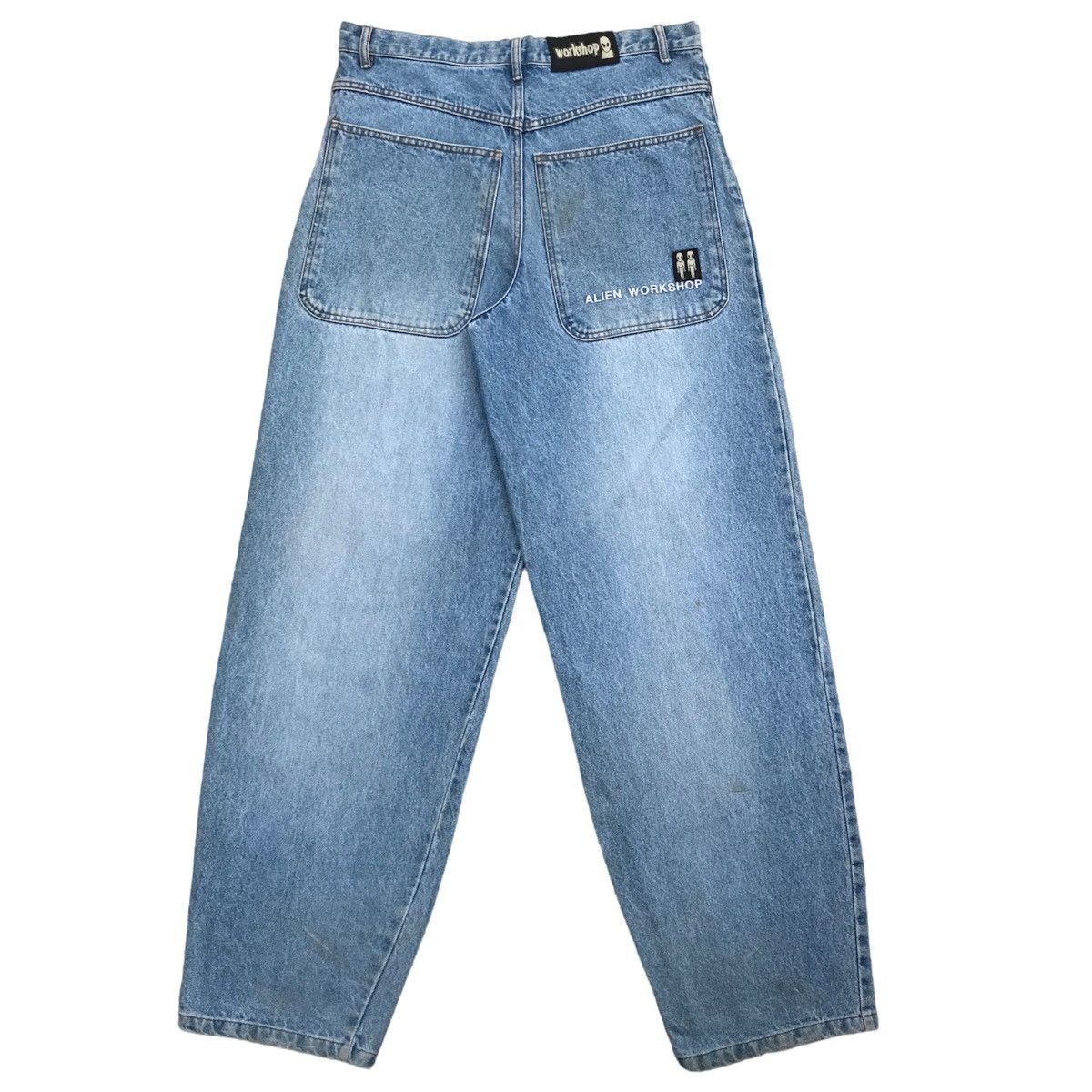 Alien Workshop × Streetwear × Vintage 90s Alien Workshop Light Blue ...