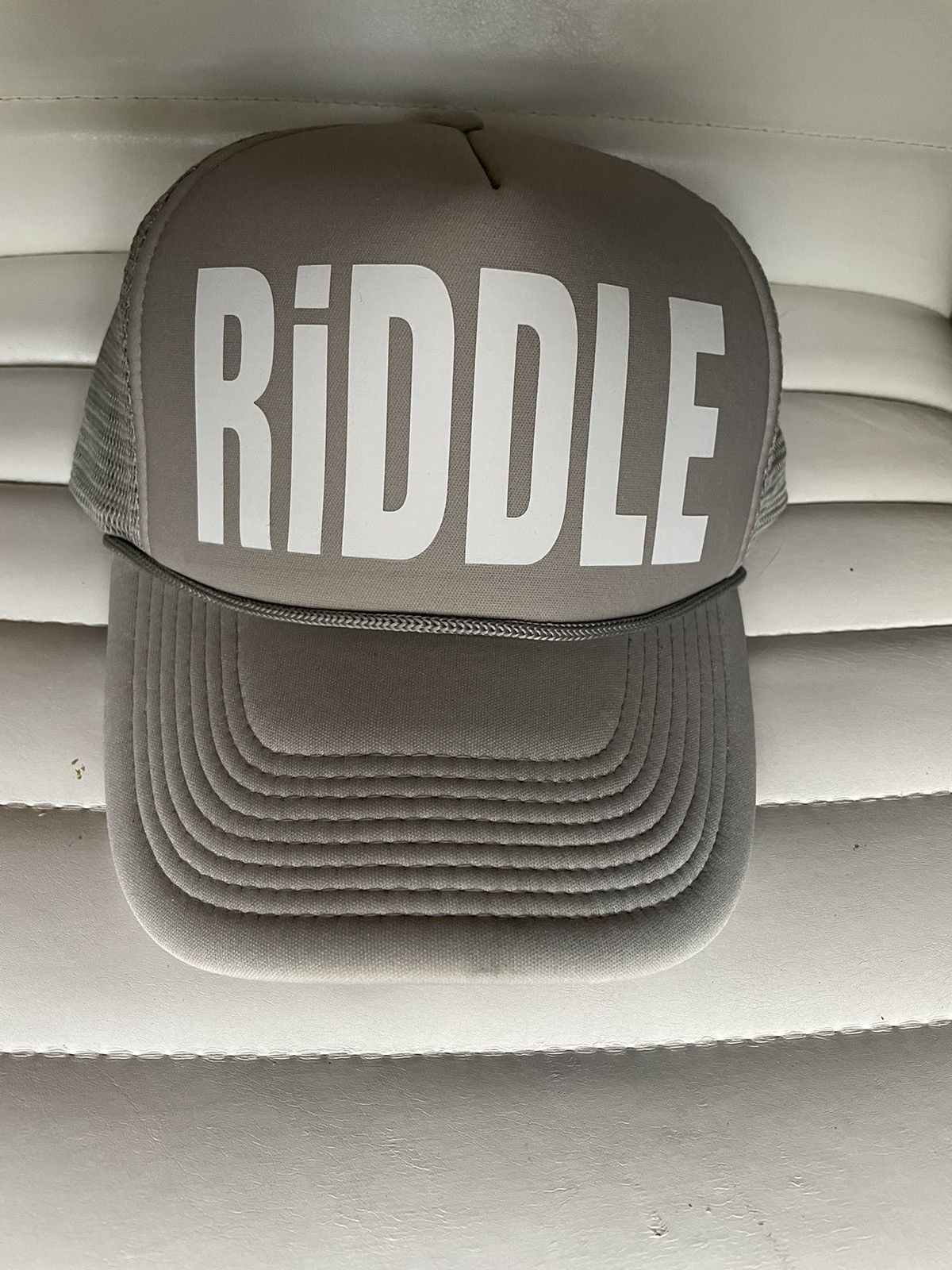 Antony Riddle UNRELEASED Pistachio Riddle Trucker Hat | Grailed