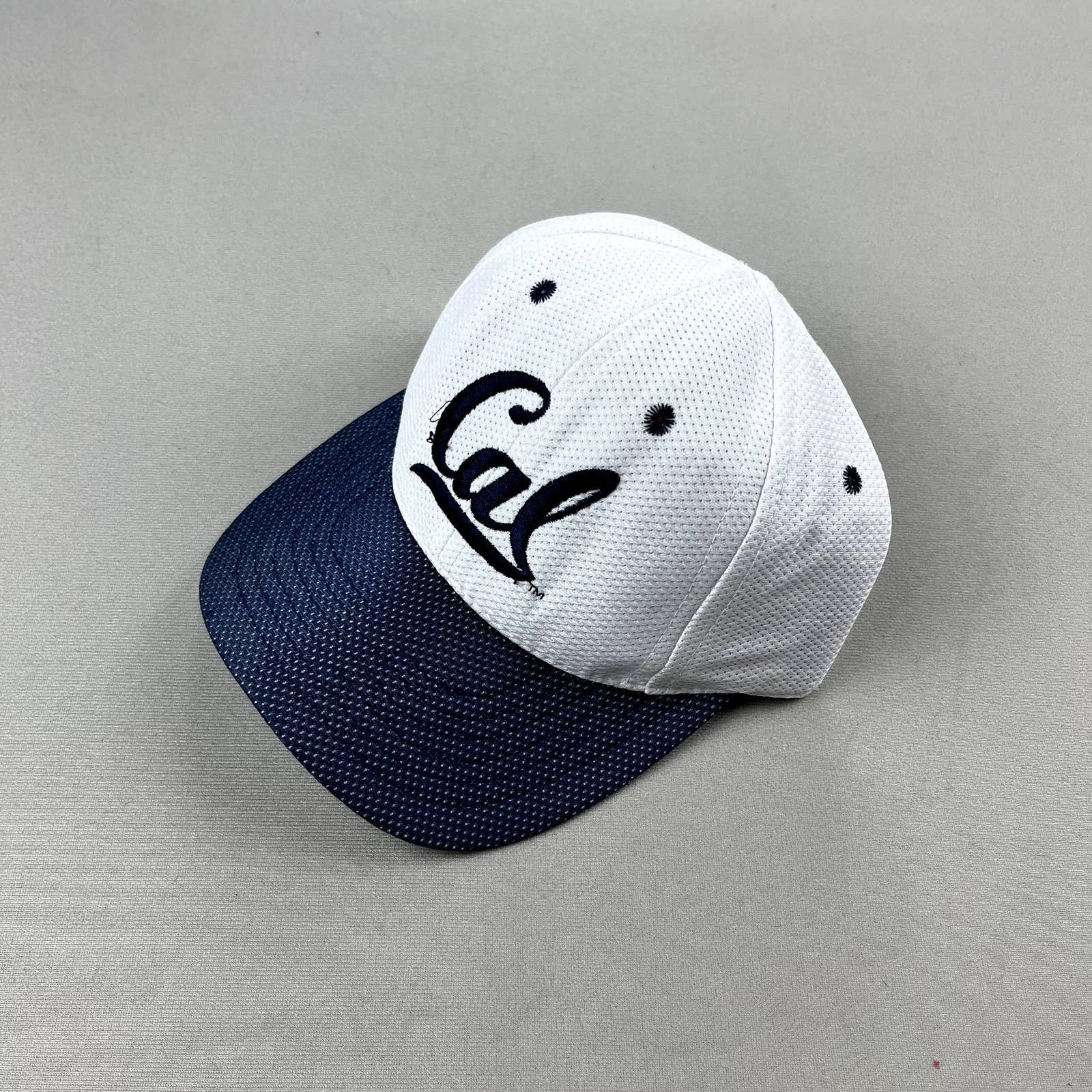 Vintage Vintage Cal Berkeley Hat Cap Snapback White Blue College 90s ...