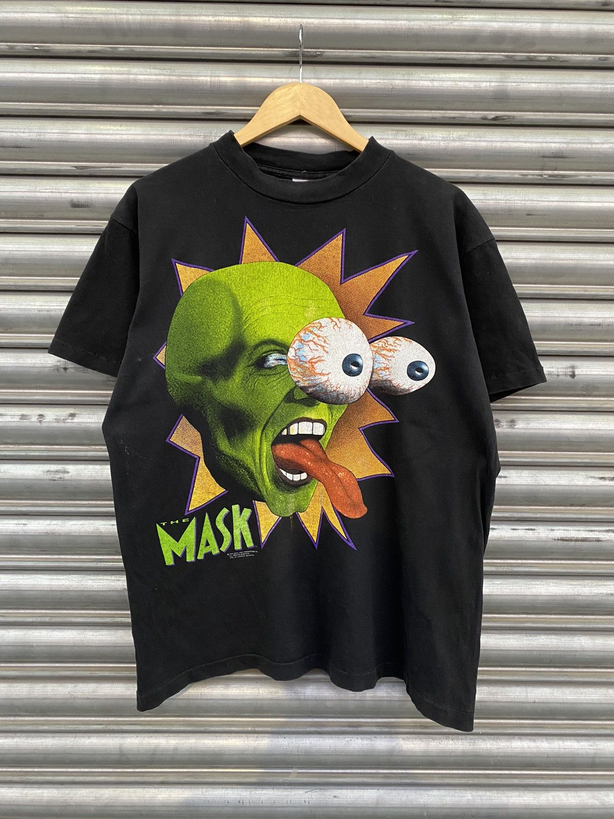Vintage Rare Vintage 1994 The Mask Jim Carrey Movie Promo Tshirt | Grailed