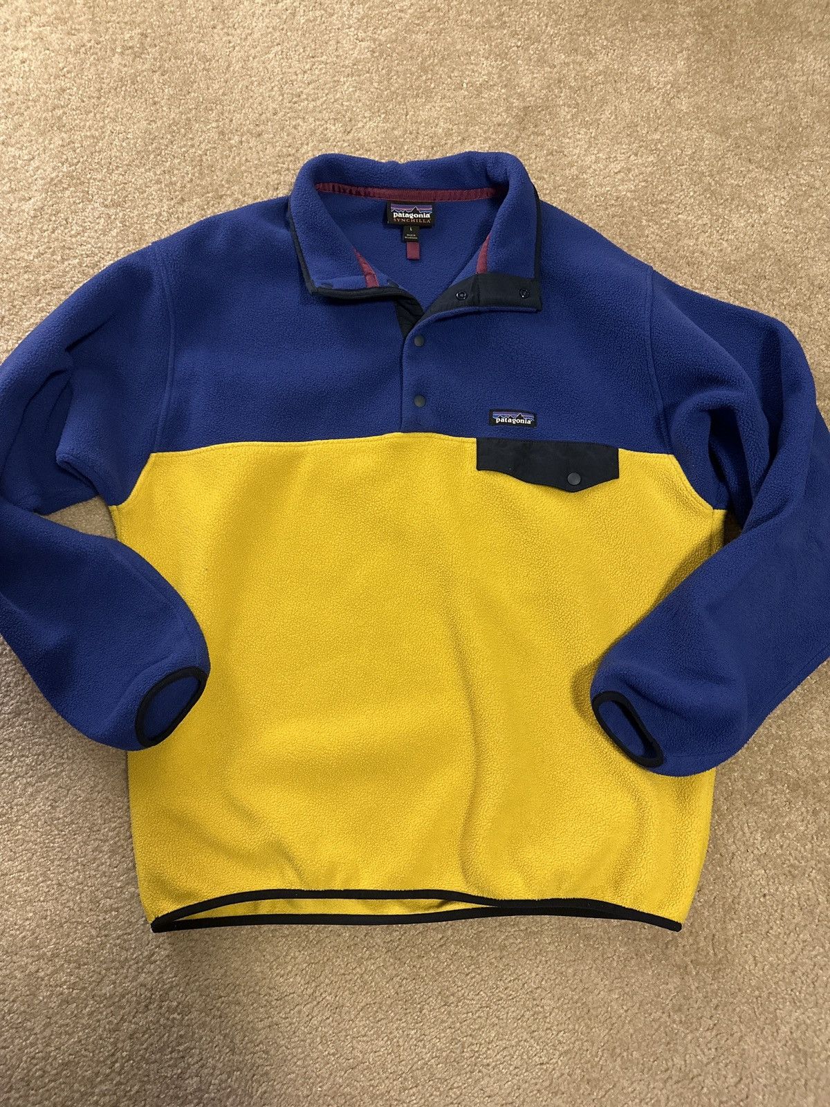 Patagonia Patagonia Synchilla Sulphur Yellow | Grailed