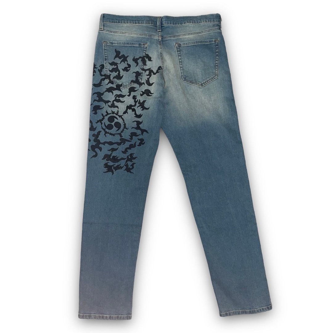 Handmade Curse Mark Denim Jeans (Hand-Painted) | Grailed
