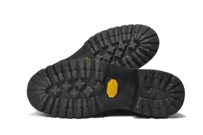 Visvim Visvim Black 15FW 7 Hole Folk Boots | Grailed