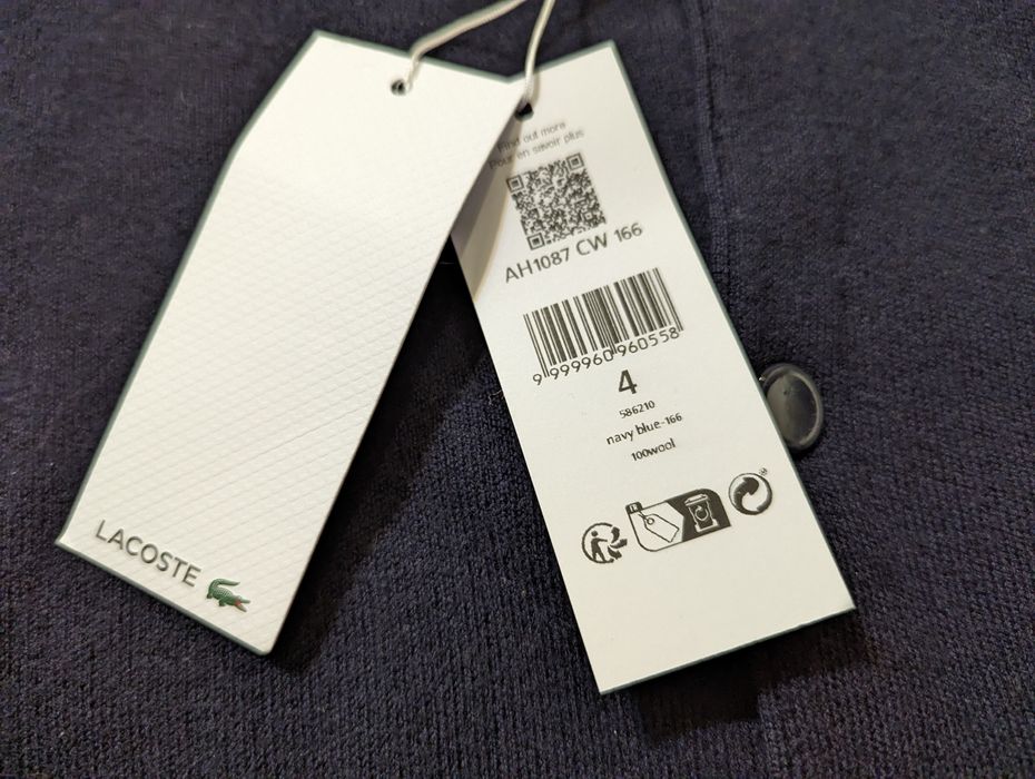 Lacoste Jacket, new with tags | Grailed