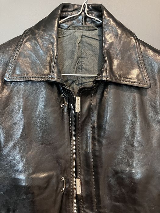 Carol Christian Poell CCP SCARSTITCH leather jacket | Grailed