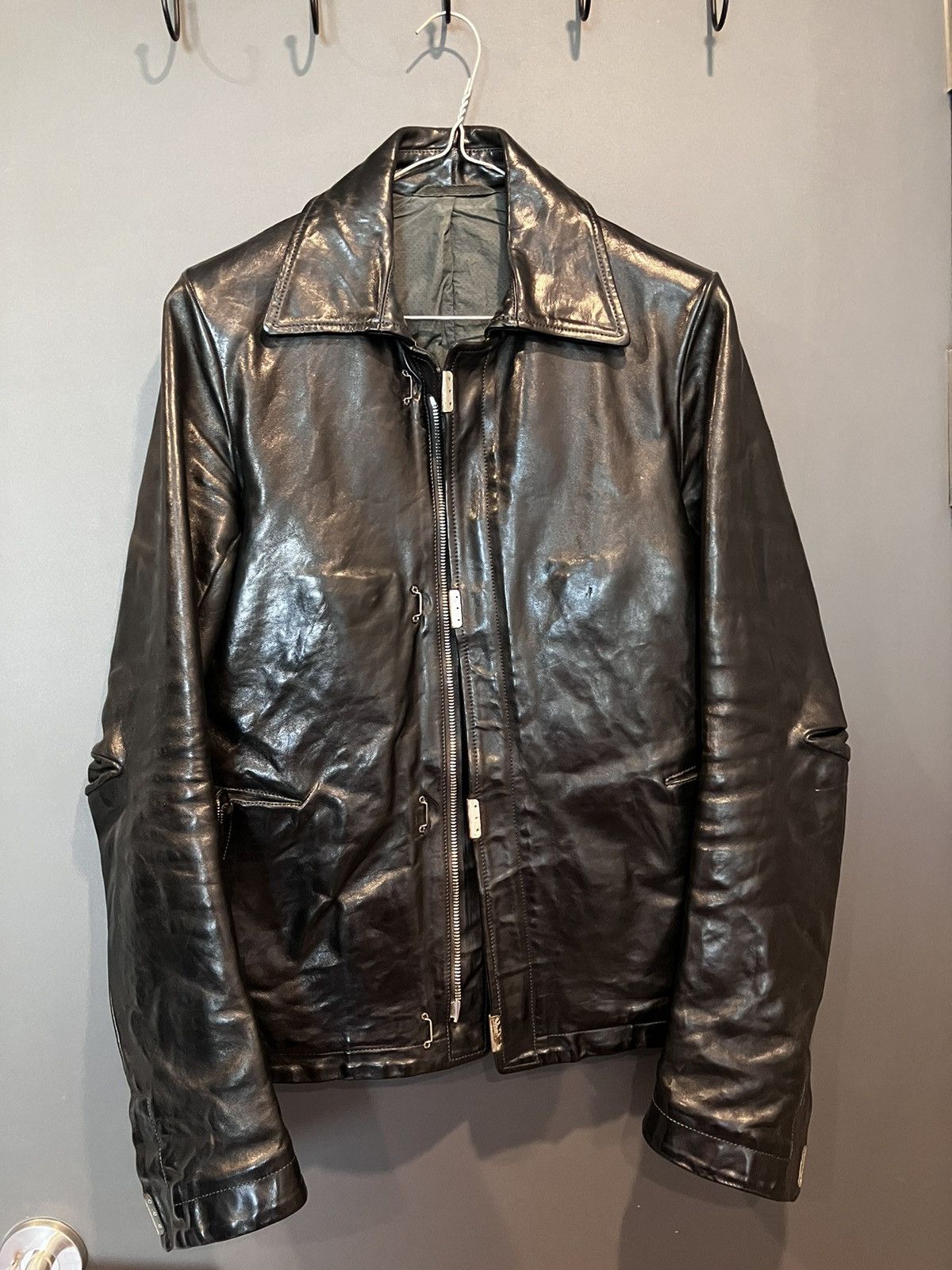 Carol Christian Poell CCP SCARSTITCH leather jacket | Grailed