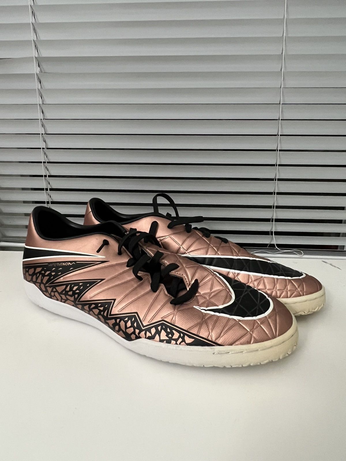 Nike NEW Nike Hypervenom Phelom II IC Bronze Metal Neymar Soccer | Grailed