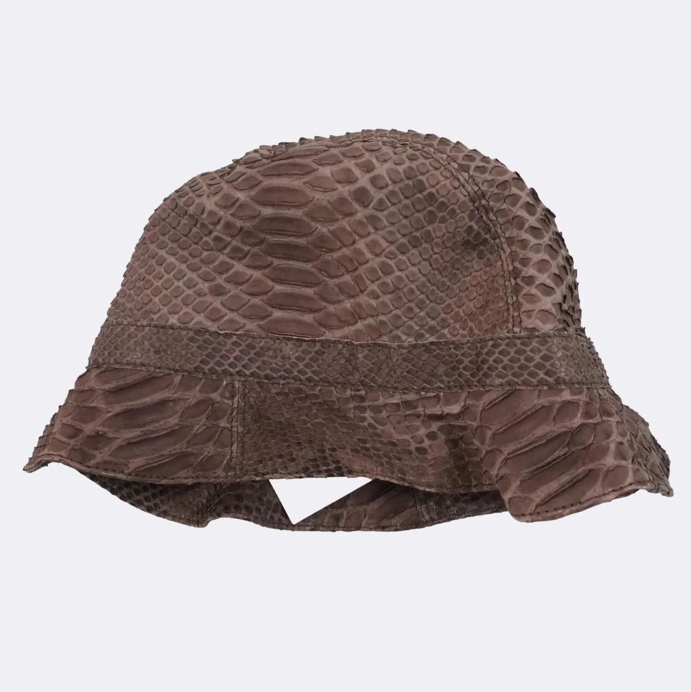Giorgio Armani Men's Giorgio Armani Python Skin Bucket Hat $675 | Grailed