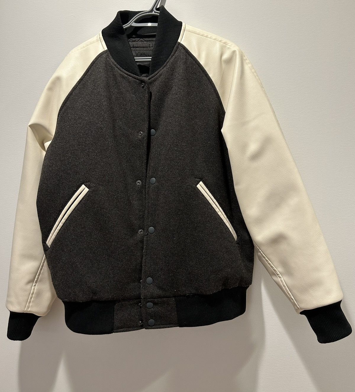 Uniqlo Uniqlo stadium varsity/bomber jacket | Grailed