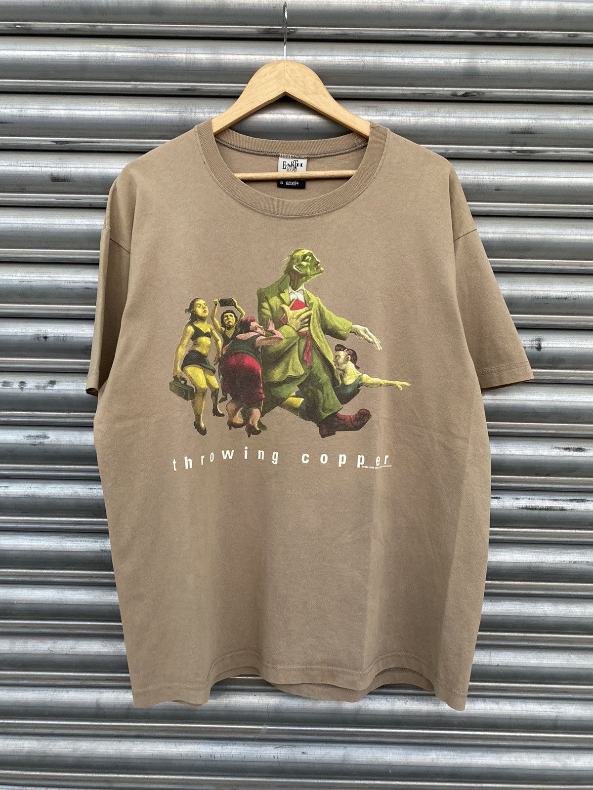 Band Tees × Rare × Vintage Vintage 1994 Throwing Copper Live Tour Front ...