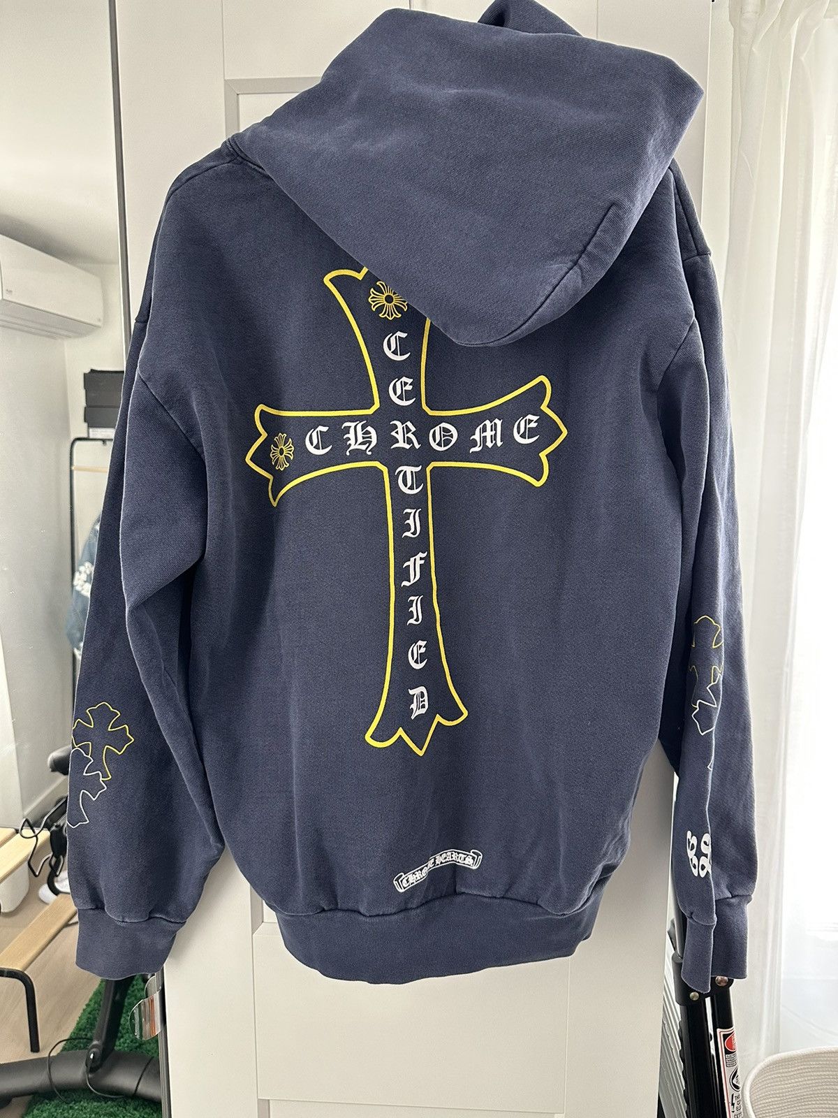 Chrome Hearts Chrome Hearts CLB Drake Logo Hoodoe | Grailed