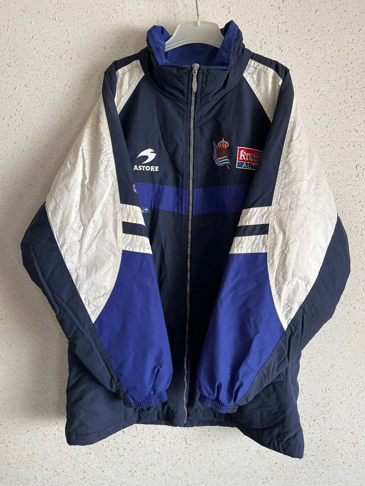 Vintage Real Sociedad 1999/00 Bench Coat Astore | Grailed