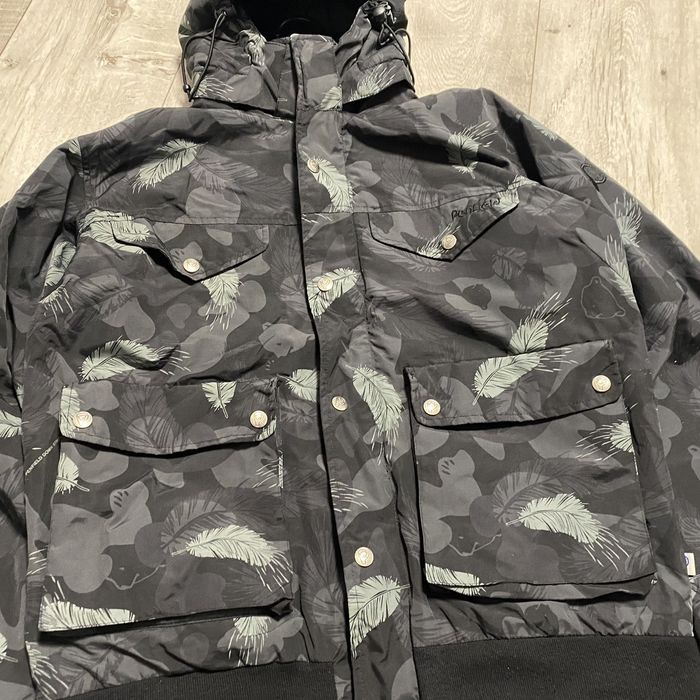 Penfield PENFIELD OUTDOOR BEARS CAMO GRAY HOOD MULTIPOCKET JACKET | Grailed