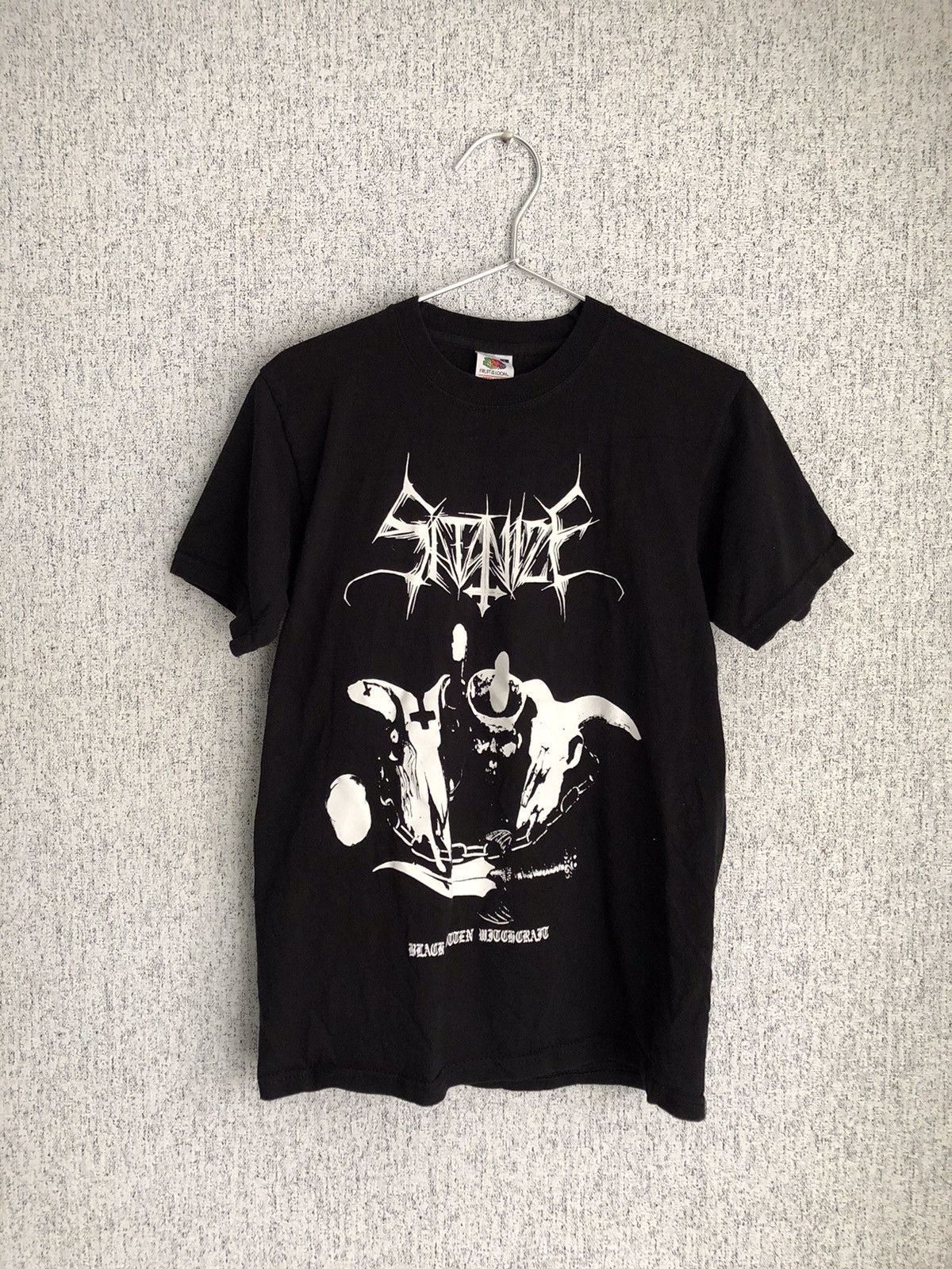 Band Tees × Humor × Vintage Vintage💀Satanize Death Bones Shirt S | Grailed