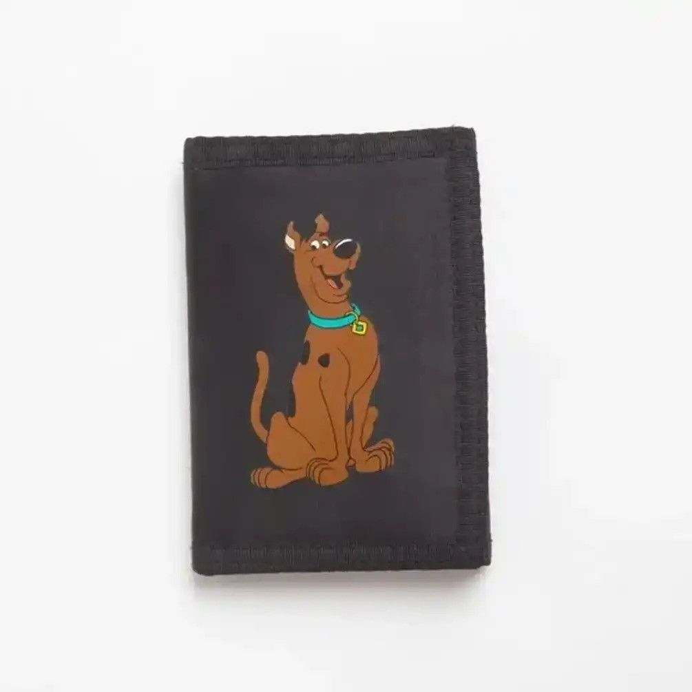 Vintage 1998 Scooby Doo Cartoon Network Black Nylon Velcro Wallet | Grailed
