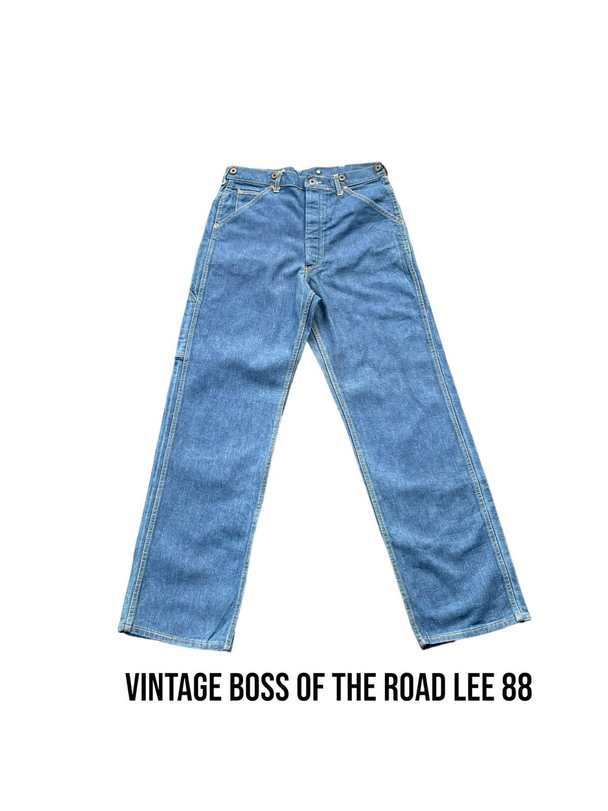 Lee × Vintage Vintage Lee 88 Boss Of The Road Worker Denim | Grailed