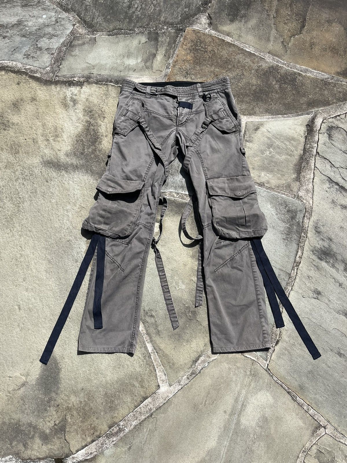 Yasuyuki Ishii Yasuyuki Ishii Bondage Cargo Pants | Grailed
