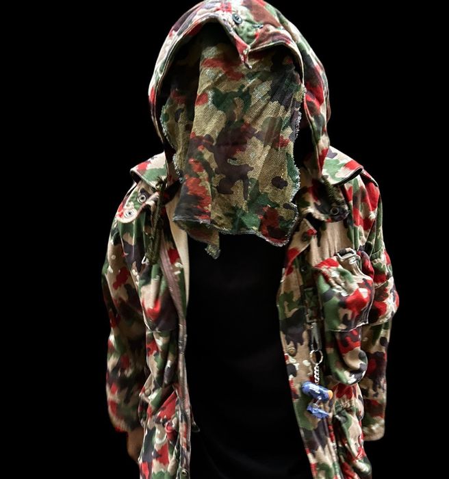 Vintage Heavyweight 80s Swiss Army Alpenflage Camo | Grailed