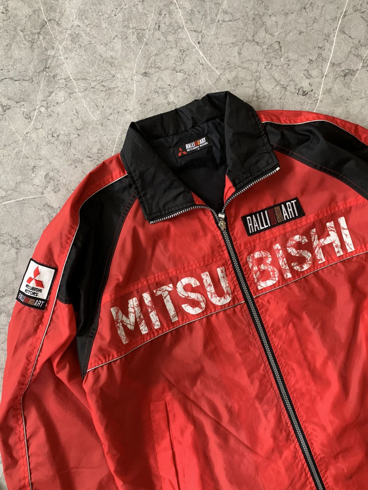 Japanese Brand × Racing × Vintage Vintage mitsubishi ralliart jacket ...