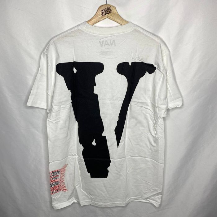 Vlone Nav x VLONE Good Intentions Hip Hop Rap Tour Merch Tee XL | Grailed