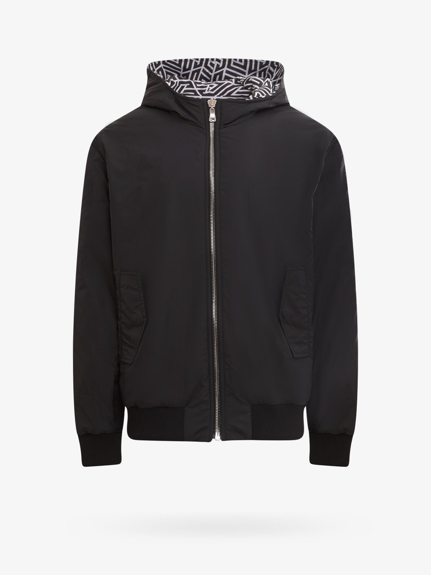 Balmain MAN Reversible jacket with all-over iconic print | Grailed