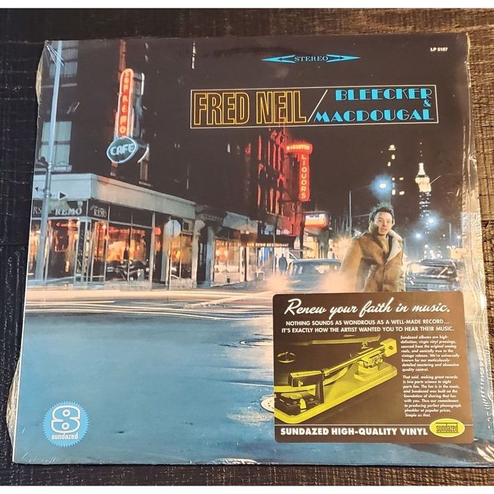 Vintage 2001 Sundazed LP 5107 (Stereo) Reissue 1965 Fred Neil Bleeck ...