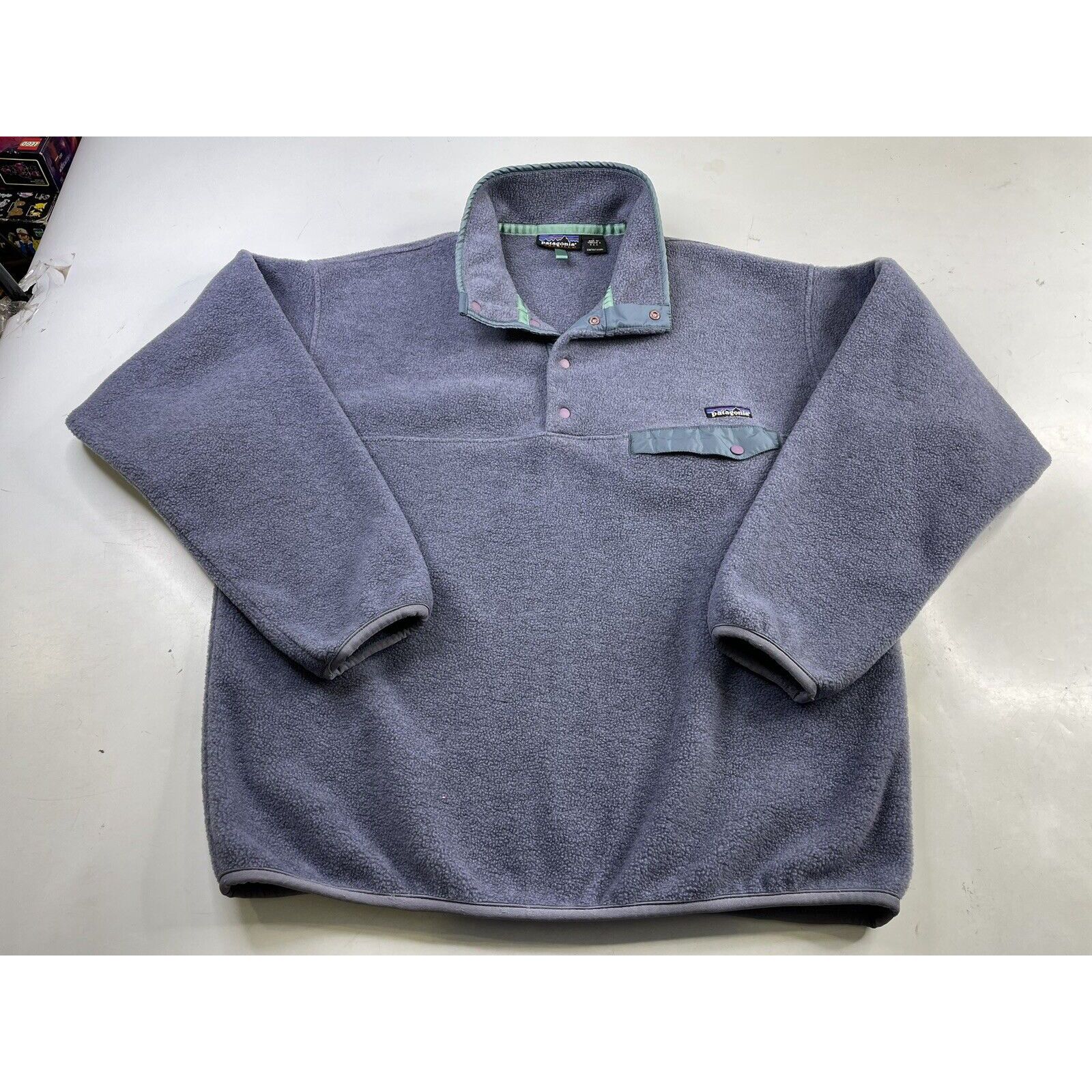 Patagonia Vintage Patagonia 1997 Synchilla Two Tone Snap T Fleece ...