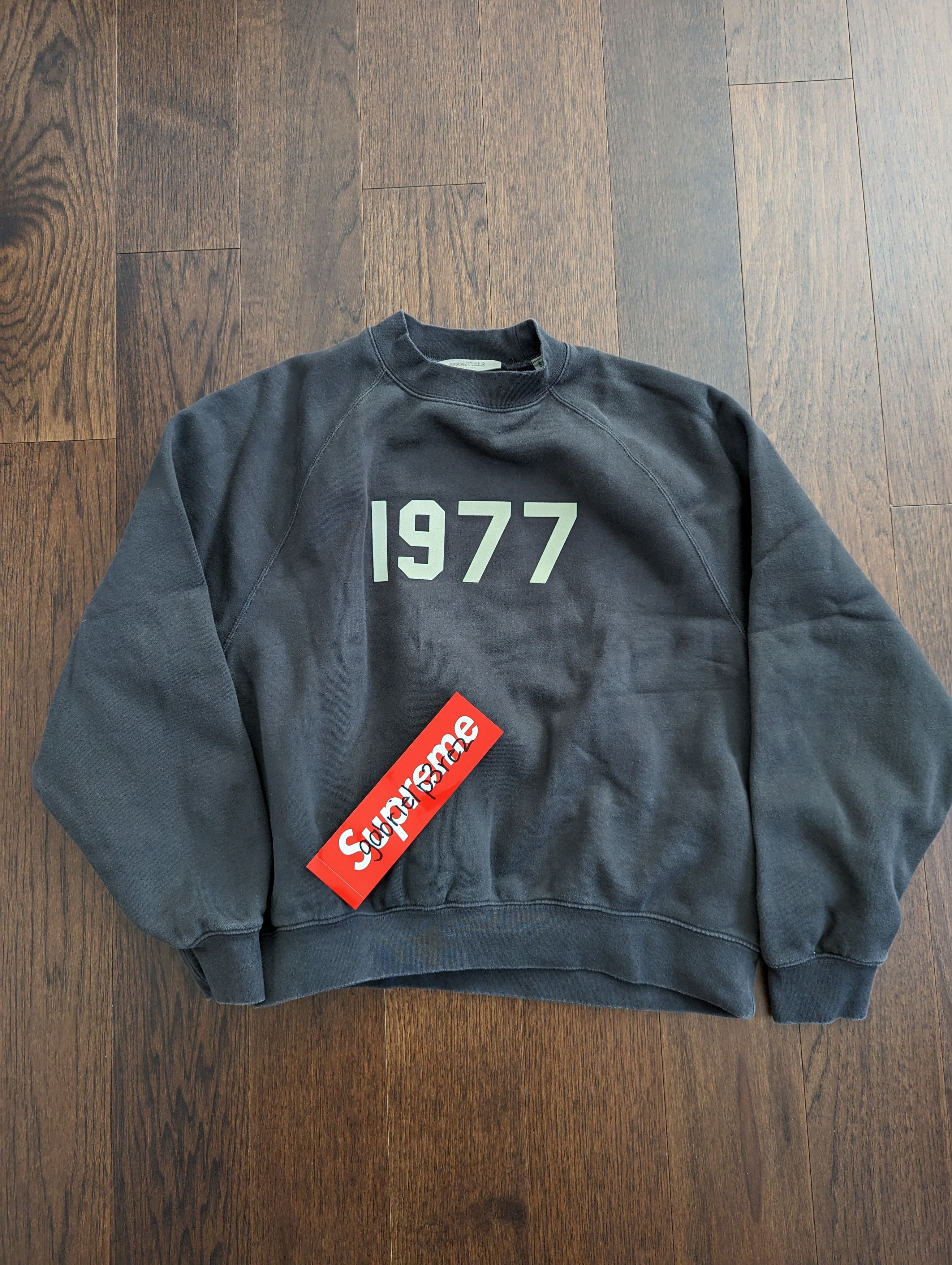 Fear of God Fear of God Essentials 1977 Sweatshirt Iron | Grailed
