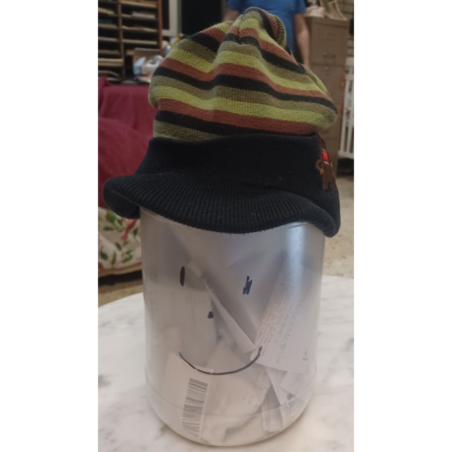 Streetwear Domo Beanie Black Green Brown Embroidered Domo Character ...