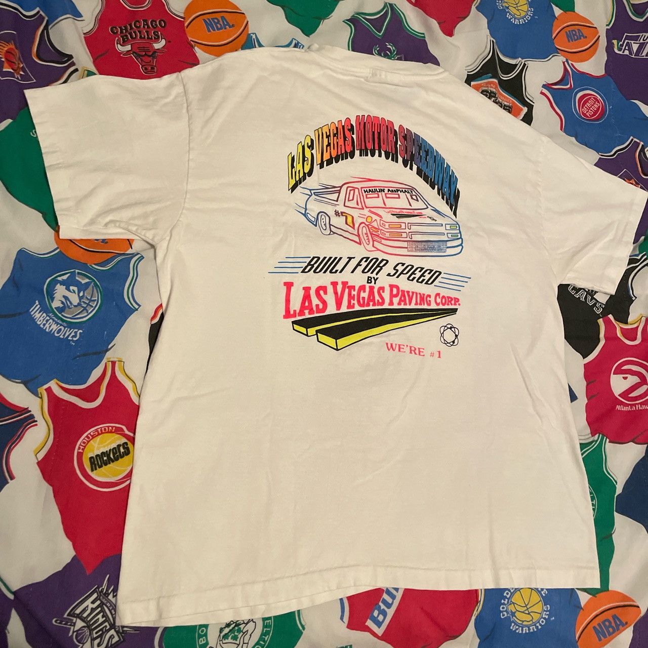Chase Authentics × NASCAR × Vintage Vintage Nascar Motor Speedway Tee ...