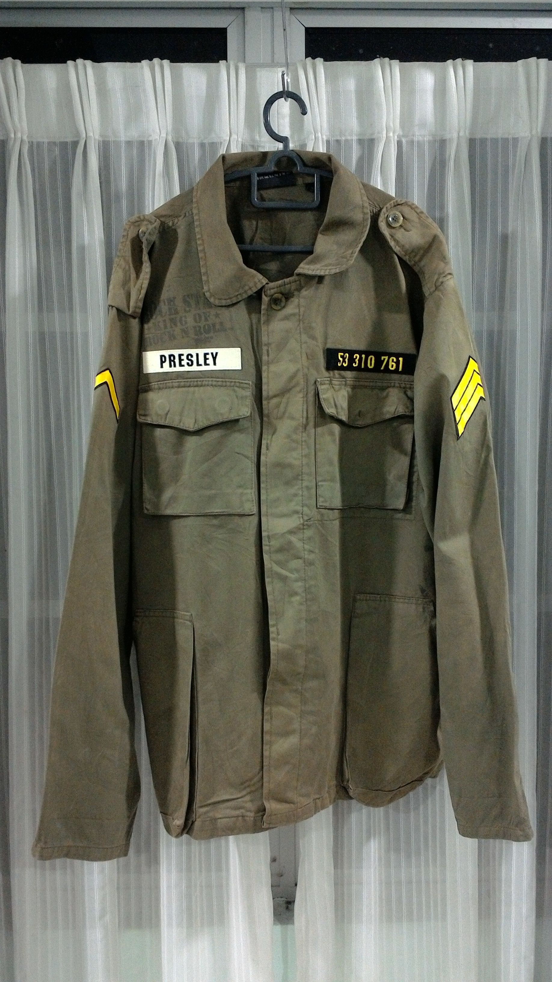 Japanese Brand × Military Elvis Presley Army Jacket | Grailed